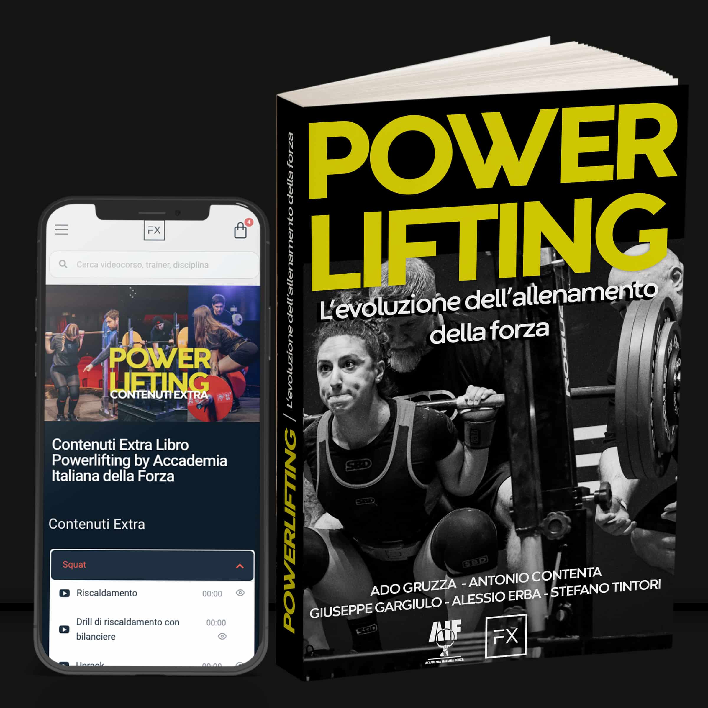 Libro Powerlifting by Accademia Italiana della Forza - FitnessX