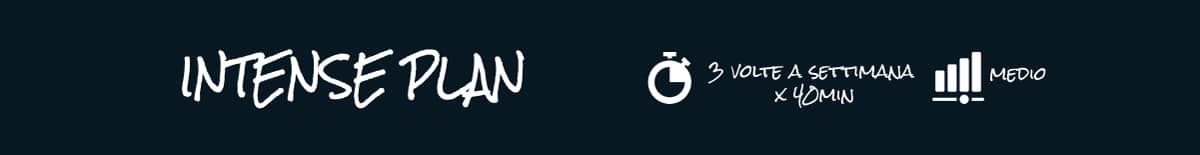 Programma 3 volte a settimana (40min) - FitnessX