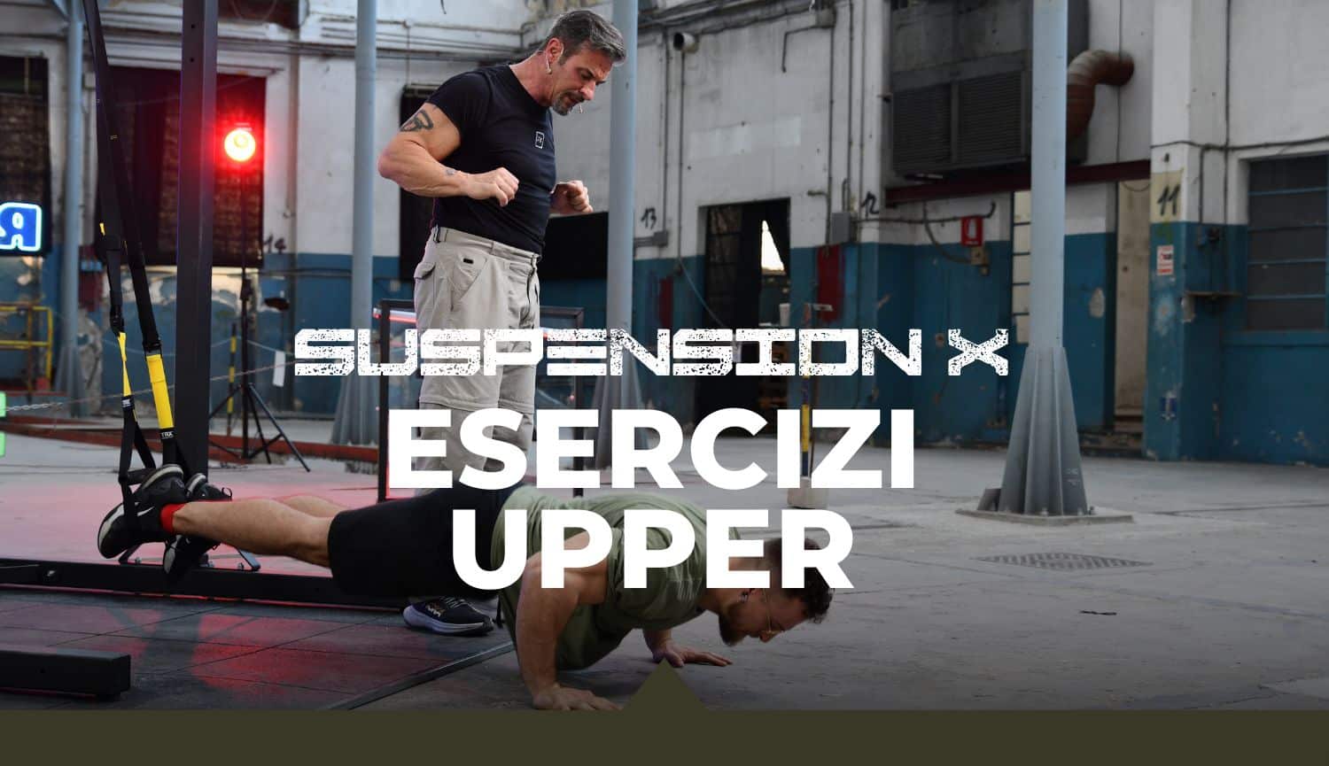 Esercizi per l’Upper Body al Suspension Training by Luigi Colbax - FitnessX