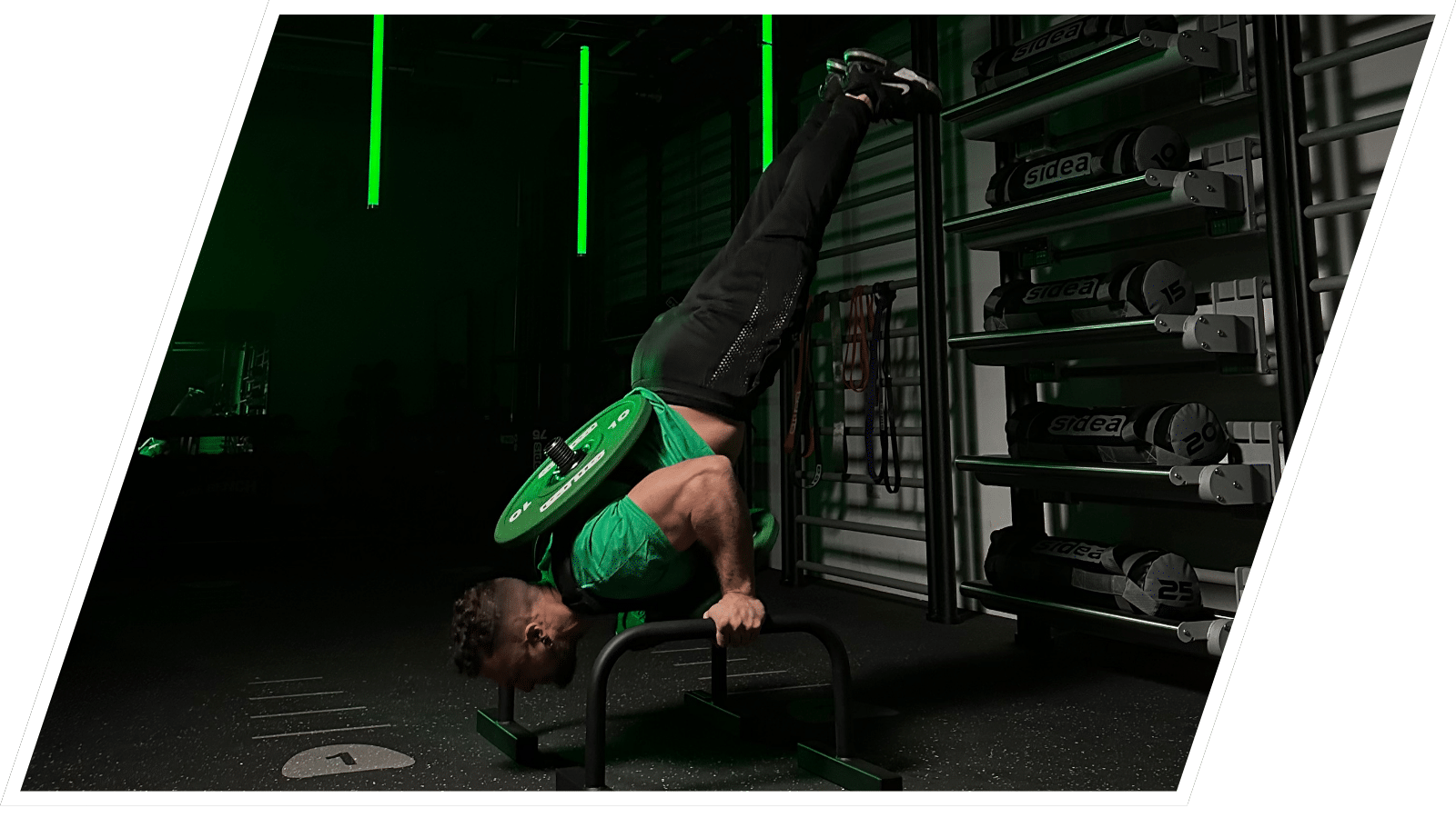 Handstand Pushup Hero by Filippo Pici - FitnessX